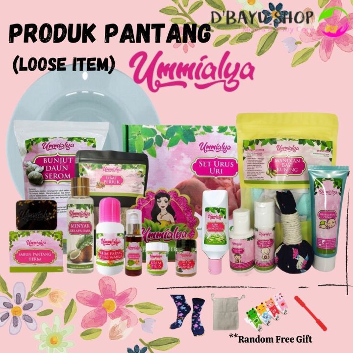 UMMIALYA Set Berpantang Ibu Bersalin | Set Pantang Sabun Krim Param ...
