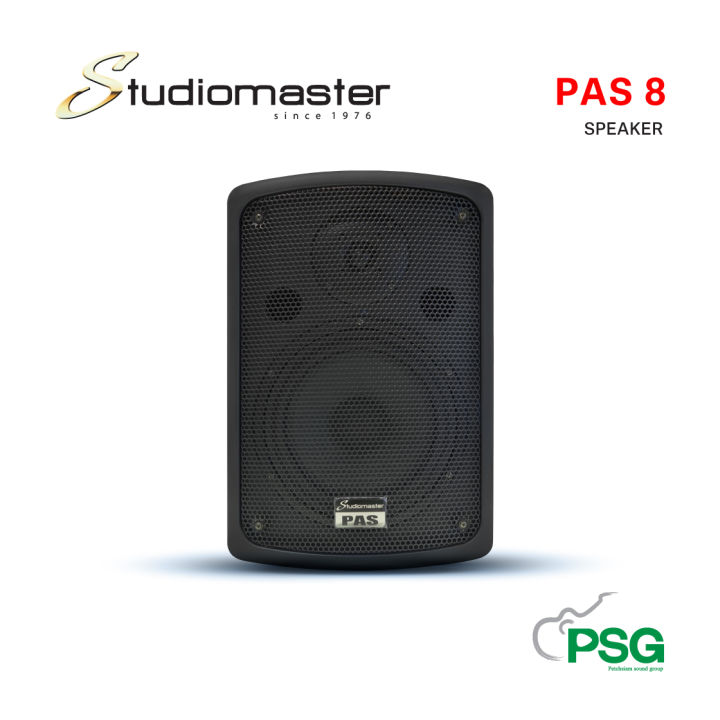 Studiomaster PAS 8 Active speaker cabinet 8″ ( ราคาต่อ 1 ใบ ) | Lazada.co.th