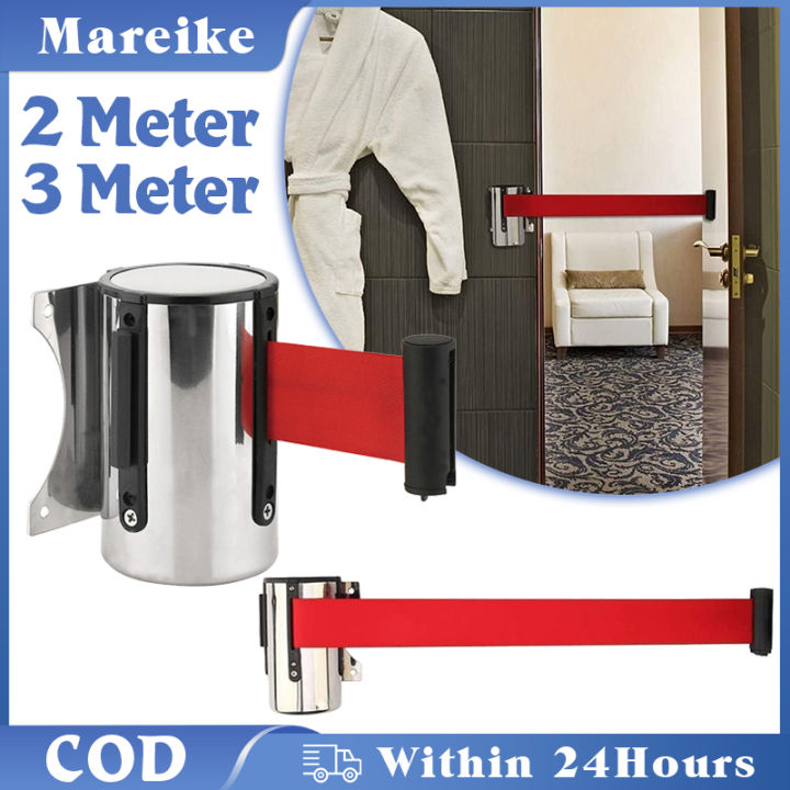 3 Meter Crowd Control Belt Barrier Stanchion Post Retractable Crowd ...