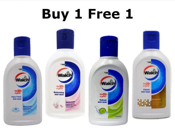 WALCH Anti-Bacterial Body Wash 80ML | Lazada