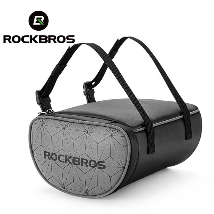 ROCKBROS Electric Bike Rear Bag Waterproof Reflective Bike Rear Rack ...