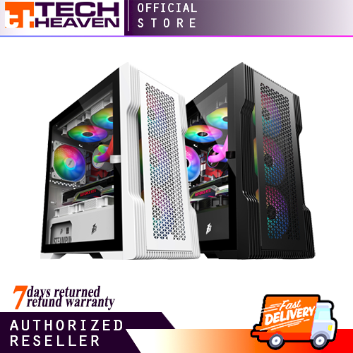 1STPLAYER TRILOBITE T3 MID-TOWER GAMING CASE W/ FRONT MESH/TG-SIDE/ M ...