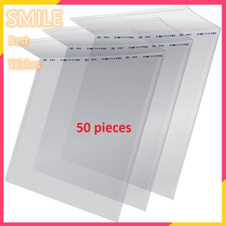 50PCS 12 Inch Vinyl Outer Sleeve Vinyl Record Sleeve Protector LP ...