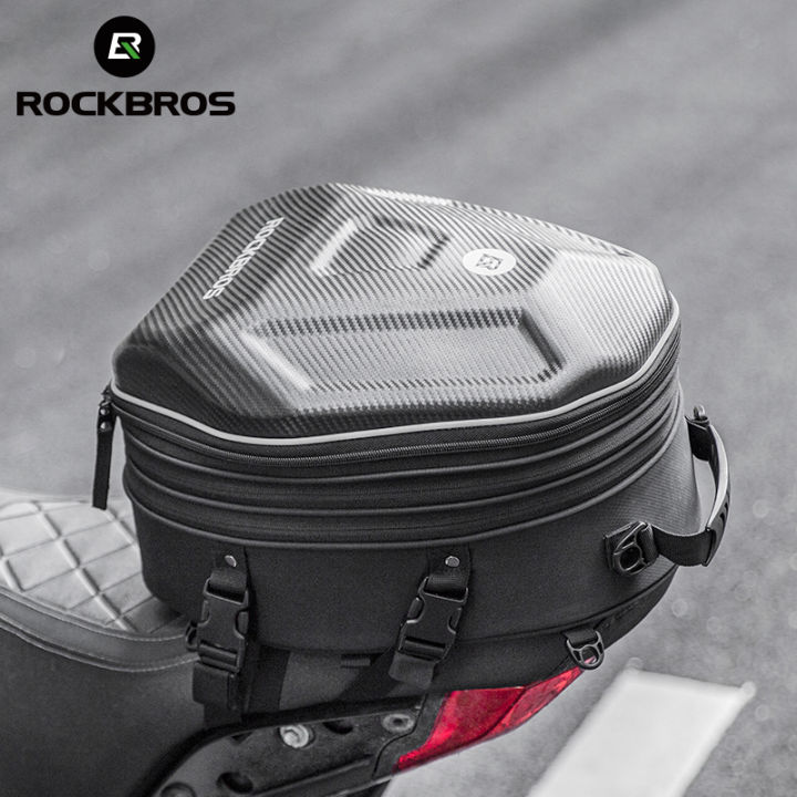 ROCKBROS Motorcycle Helmet bag 20-35L Extensible Storage bag Waterproof ...