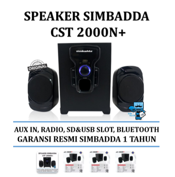 Speaker Simbadda CST 2000N+ | Lazada Indonesia