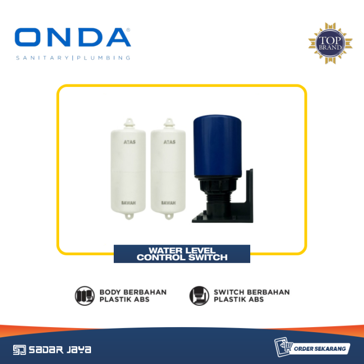 ONDA Water Level Control Switch Pengontrol Permukaan Air Pelampung ...