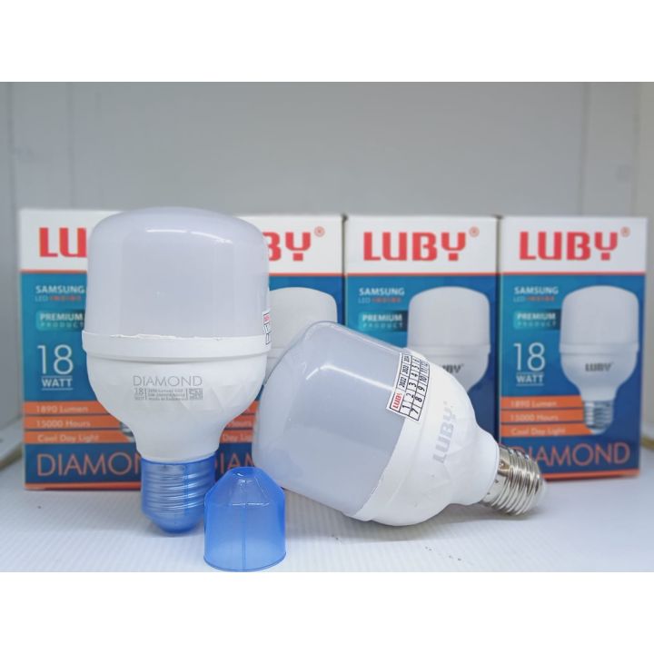 Lampu Led Capsule Luby Diamond 18 Watt 18 W Cahaya Putih / Lampu Bohlam ...