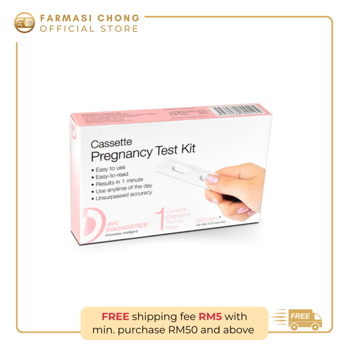 AVO Diagnostics EasySure Urine Pregnancy Test Kit (Cassette type) 1's ...