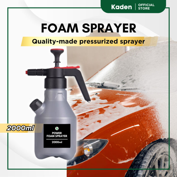 KADEN｜POWER Foam Sprayer｜Full Function Pressure Sprayer for Home ...
