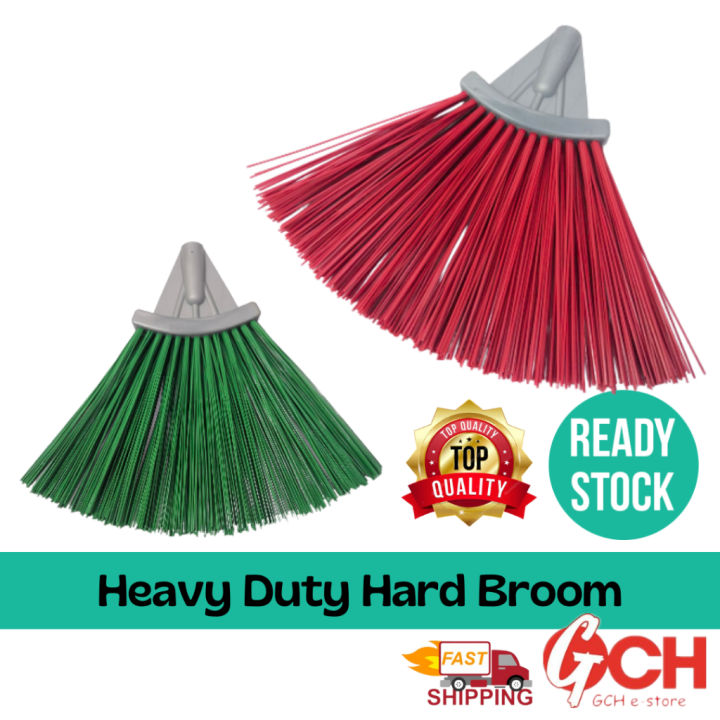 💥Heavy Duty Hard Broom / Extra Hard Broom / Super Hard Nylon Broom ...