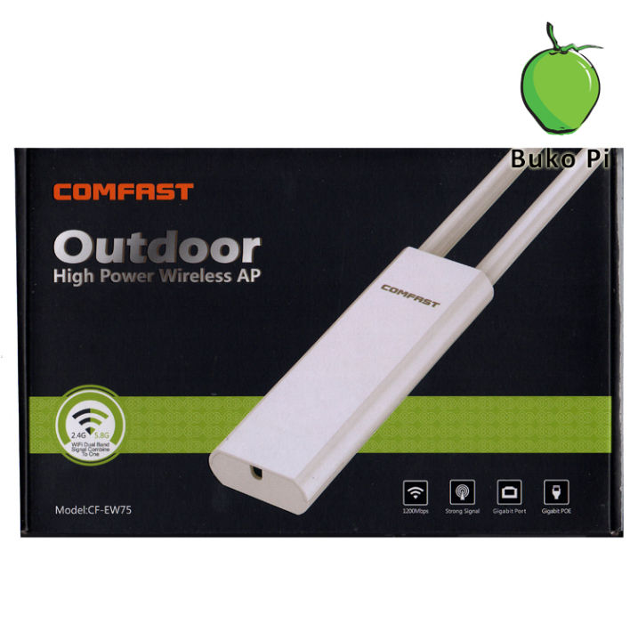 Comfast CF-EW75 AC1200 Wireless Outdoor Access Point (2.4GHz 5.8GHz ...