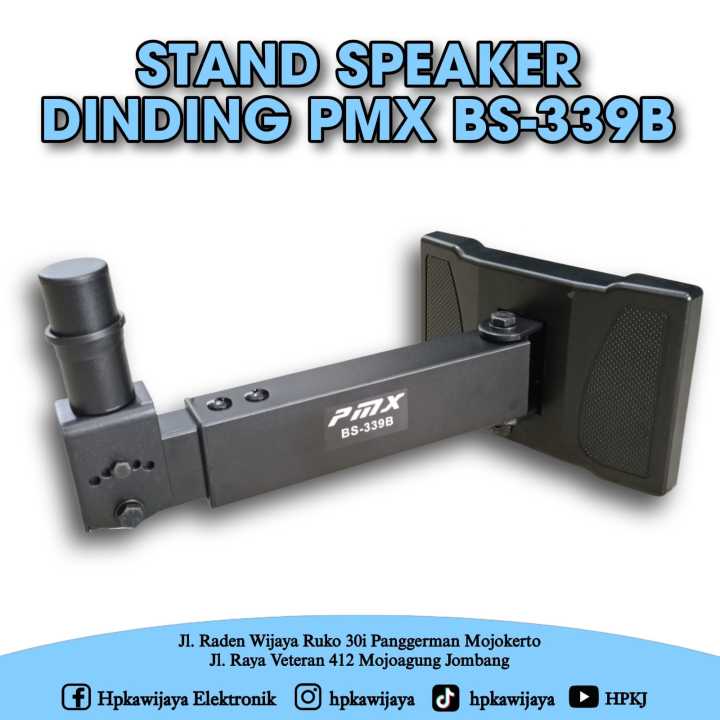 STAND SPEAKER DINDING PMX BS-339B Bracket speaker tusuk PMX BS 339 B ...