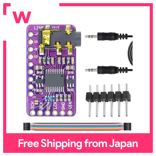 DAOKAI PCM5102 module, I2S IIS lossless digital audio DAC decoder ...