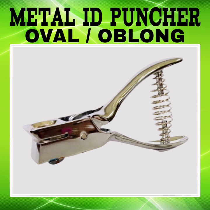 Oval Hole Puncher, Hand Held Hole Punch 15mm x 3mm Hole Metal Puncher ...
