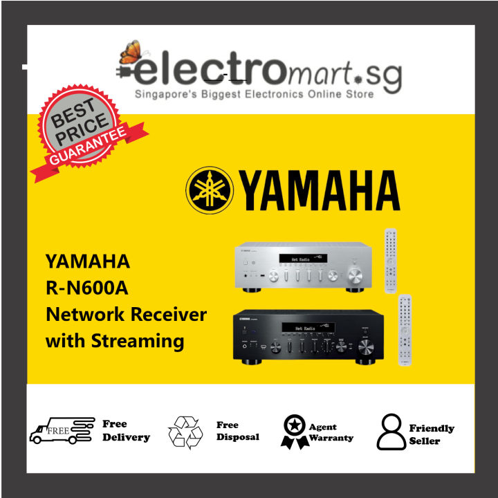 YAMAHA R-N600A Network Receiver with Streaming | Lazada Singapore