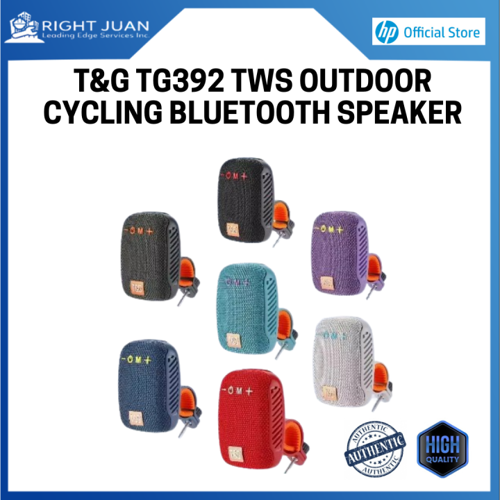 T&G TG392 TWS Outdoor Cycling Bluetooth Speaker T Couplet Cloth Plug ...