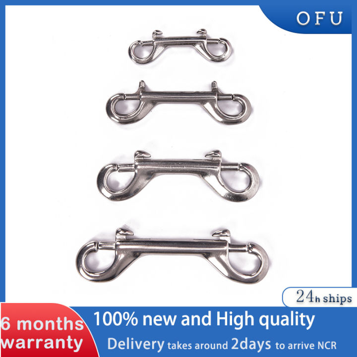 Double Ended Bolt Snaps Hooks 316 Stainless Steel Double Ended Hook ...