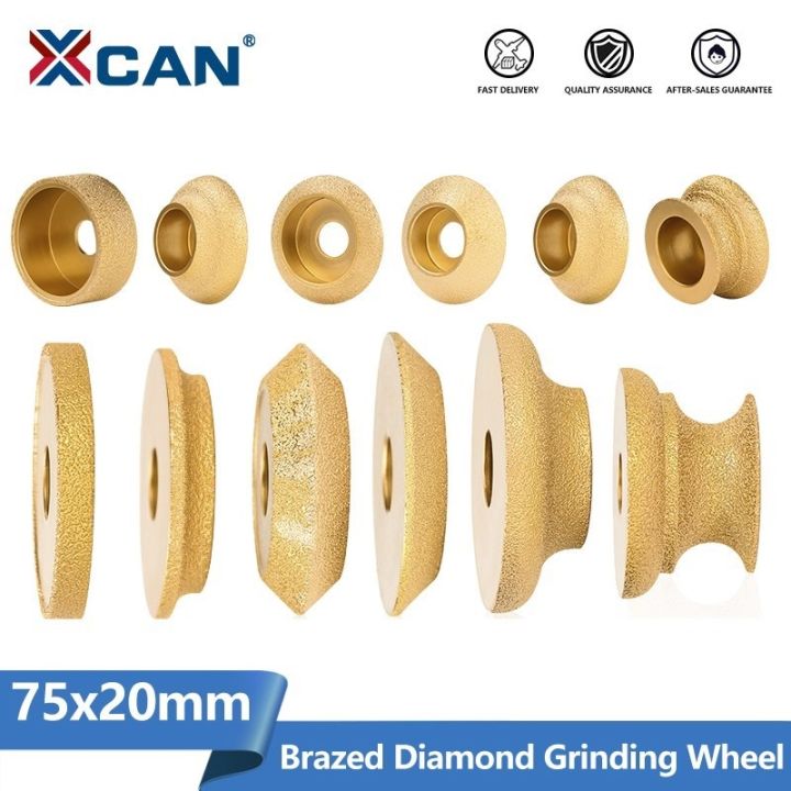 ELEGANT XCAN Dry Vacuum Brazed Diamond Grinding Wheel Edge Profile ...