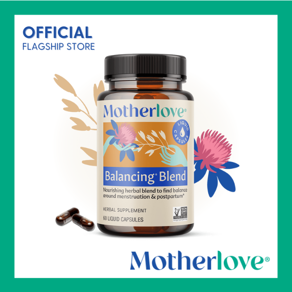 Motherlove Balancing Blend (60 caps) - Nourishing herbal blend to find balance around ...