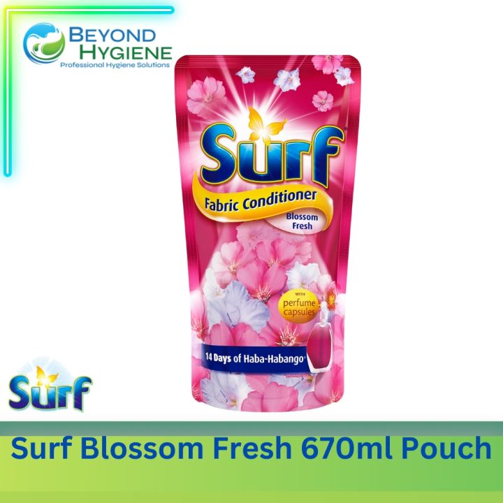 Surf Fabric Conditioner Blossom Fresh 670ml Pouch | Lazada PH