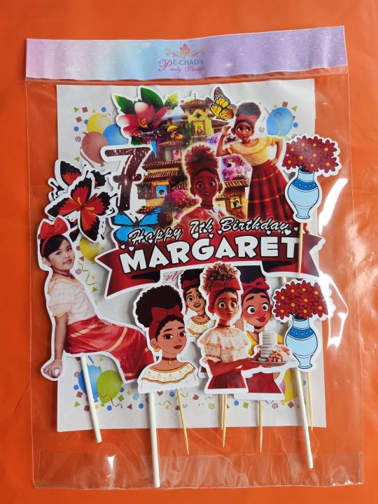 Encanto Dolores Theme Cake topper | Lazada PH