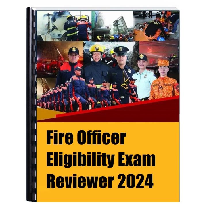 FIRE OFFICER EXAMINATION (FOE) & BFP QUALIFYING EXAM REVIEWER 2024 ...
