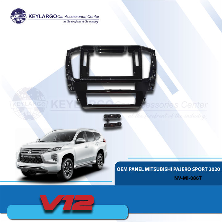 OEM PANEL MITSUBISHI PAJERO SPORT 2020 (10.1 INCH, UV BLACK) | Lazada PH