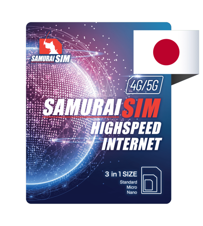 JAPAN SIM เครือข่าย SOFTBANK (ซิมญี่ปุ่น) 1GB, 2GB, 3GB/DAY - Samurai Sim by Samurai WiFi ...