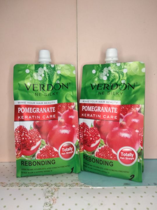 VERDON set 1&2 REBONDING POMEGRANATE & ARGAN OIL 800ml | Lazada PH