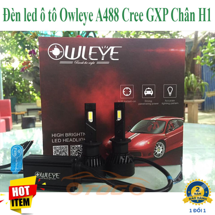 Đèn Led OWLEYE A488 Chân H1 Chip CREE GXP | Lazada.vn