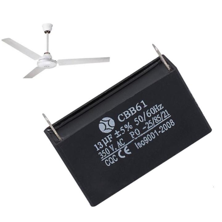 CBB61 Starting Run Capacitor Fan motor Capacitor with 2 Terminals ...