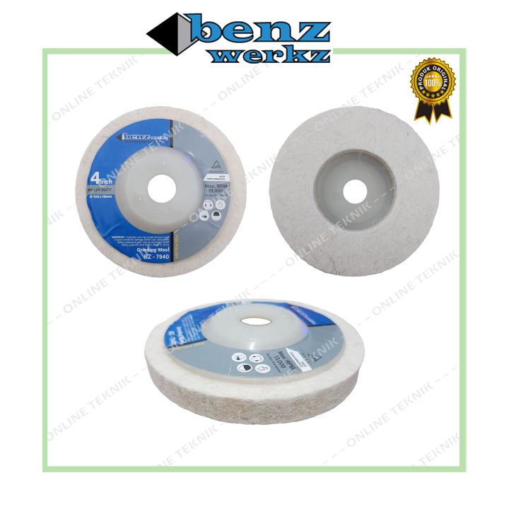 Grinding WOOL/Batu Mata Gerinda WOL Poles 4"Inch | Lazada Indonesia