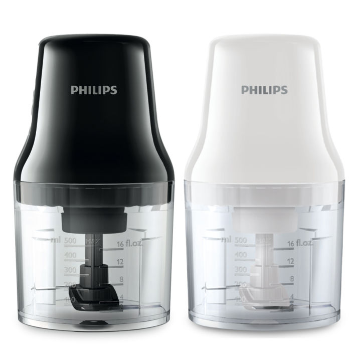 Philips Daily Collection Chopper HR1393/90 450W Easy One Touch Blender ...