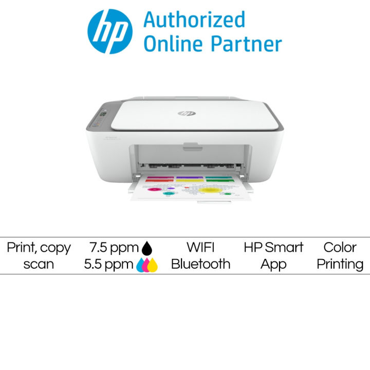 HP DeskJet Ink Advantage 2775 Mobile USB Wi-Fi Printing All-in-One ...