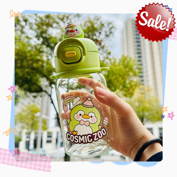 Botol Minum Anak Karakter Kartun Lucu Kapasitas Besar 1000 ml Dapat Di ...