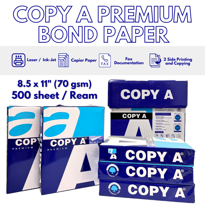 Ecoplanet COD High Copy Paper Short Long & A4 Size Bond Paper Per Ream ...