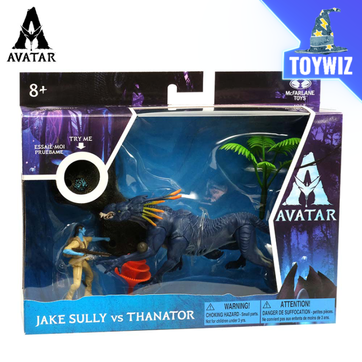 McFarlane Toys Disney Avatar World of Pandora - Jake Sully vs Thanator ...