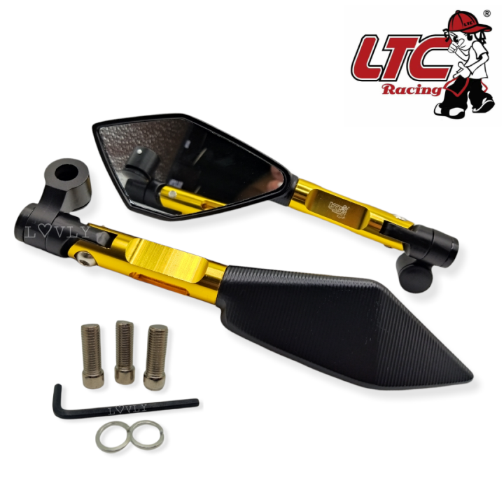 LTC SIDE MIRROR UNIVERSAL #3001 (GOLD) | Lazada PH