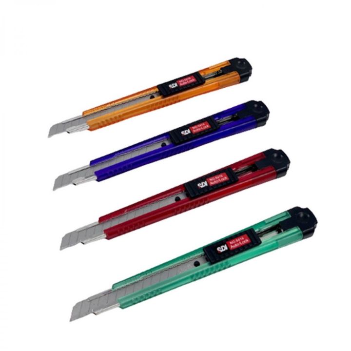 SDI 5416A Cutter Knife With Auto Lock Small Cutter Knife 9mm Sharp ...