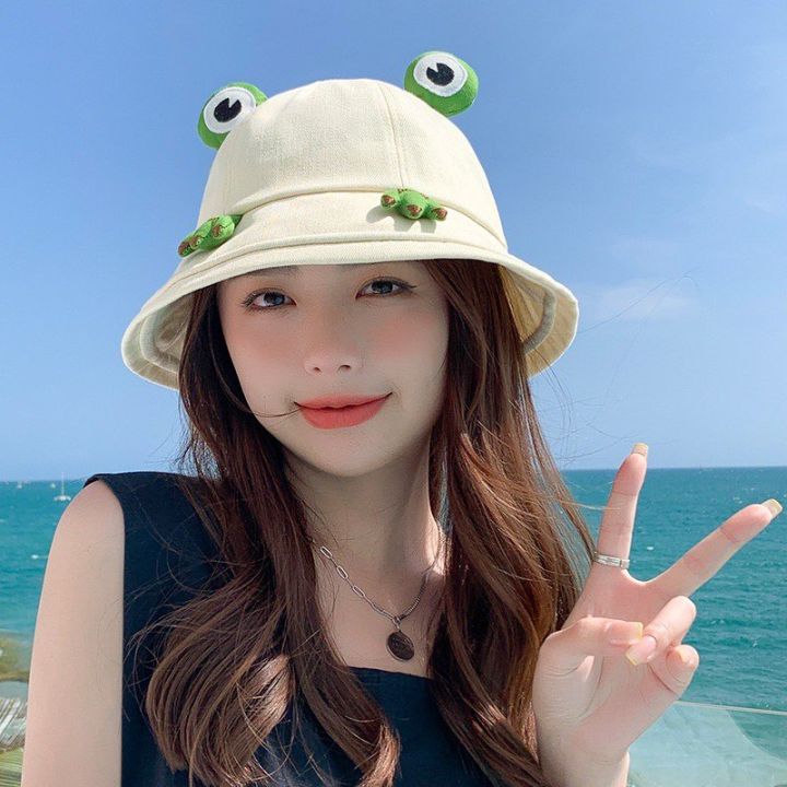 Japanese Buckett Hat Summer/Spring with frog design | Lazada PH
