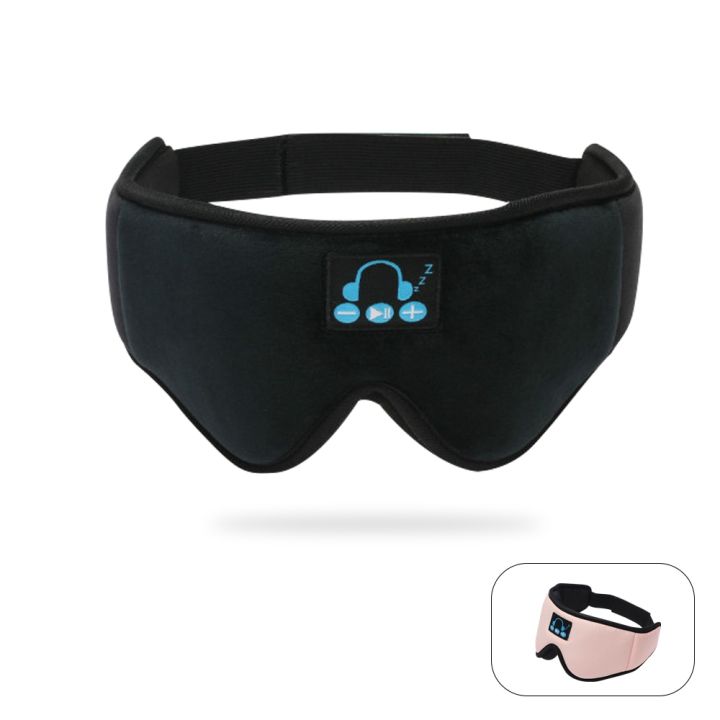 3D Wireless Sleeping Headphones Sleep Earphones with Mic Hands Free ...