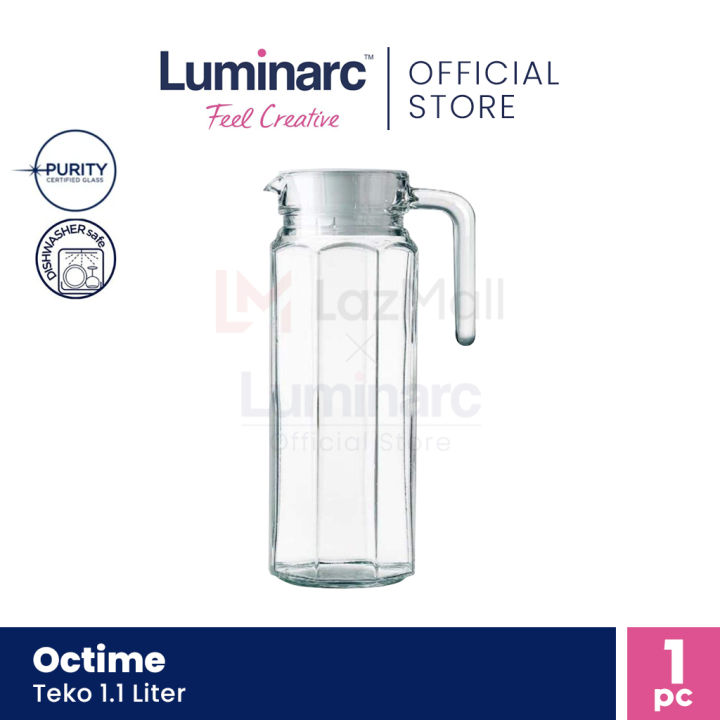 Luminarc Teko Octime 1.1 Liter / Pc | Lazada Indonesia