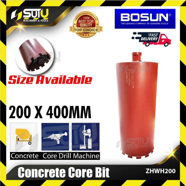 BOSUN ZHWH200 200 x 400MM Concrete Core Bit | Lazada