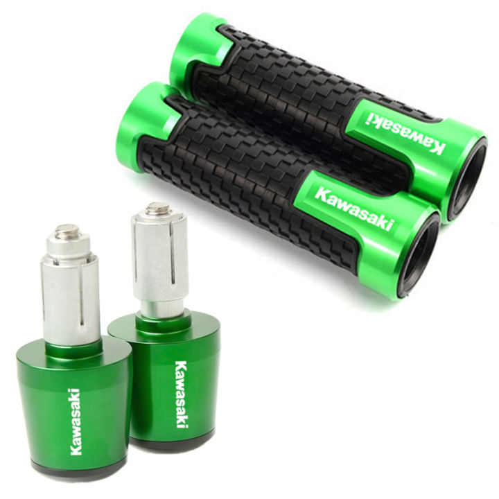 7/8'' 22MM Universal Motorcycle Handlebar Grips For Kawasaki NINJA 250 ...