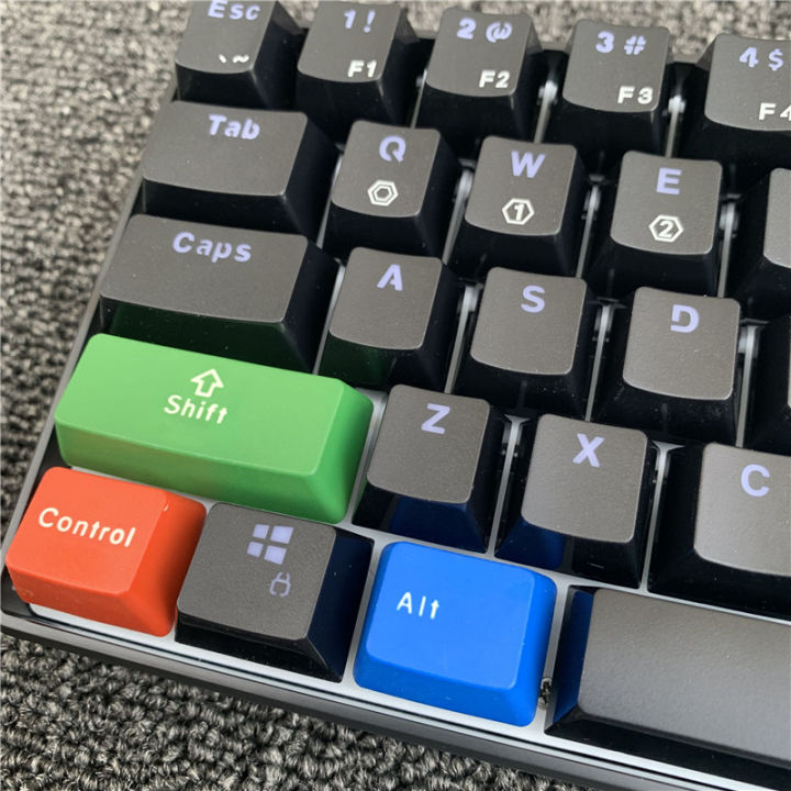 FEKER Custom Color PBT Keycaps Set (6pcs) IKBC Style OEM Profile for ...