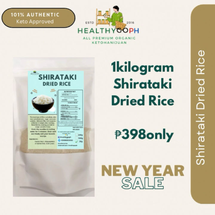 Dried / Dry SHIRATAKI Rice 1kg | Lazada PH