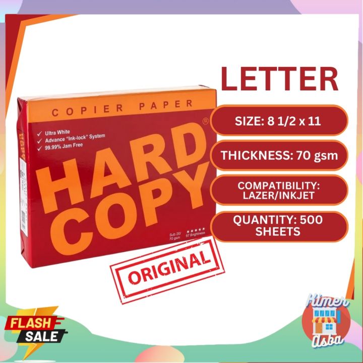 KAP Hard Copy Bond Paper/ Copy Paper / 70gsm / Short / Wholesale Price ...