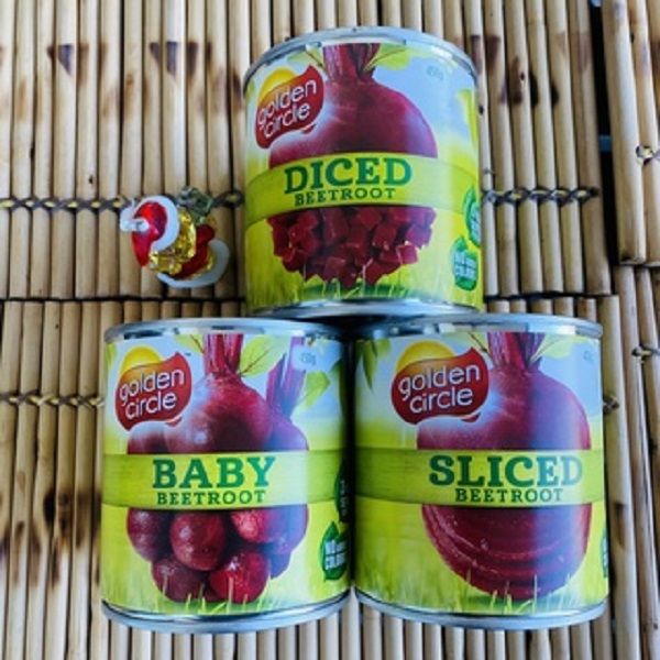 Golden Circle Beetroot Diced, Sliced, and Baby 450g. MADE IN NZ. Pantry ...