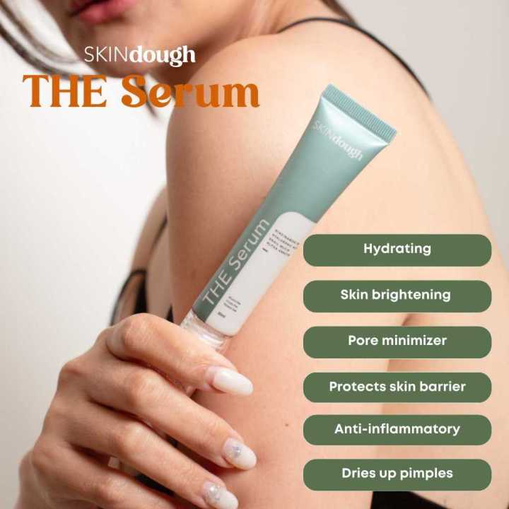 C SKINdough THE Serum (Niacinamide 5% + Snail + HA + Alpha Arbutin ...