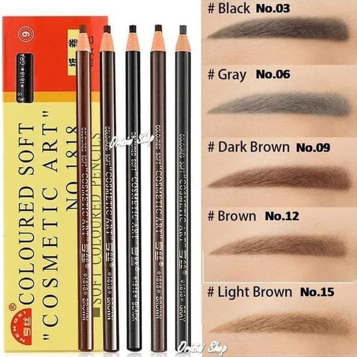 Pensil Alis Benang Hengsi Eyebrow Pencil | Lazada Indonesia